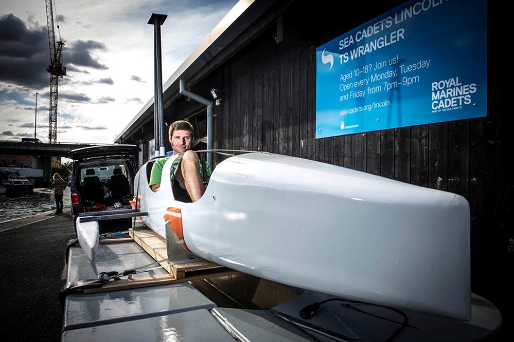 Video: Who wants to see Guy Martin on a human-powered boat?