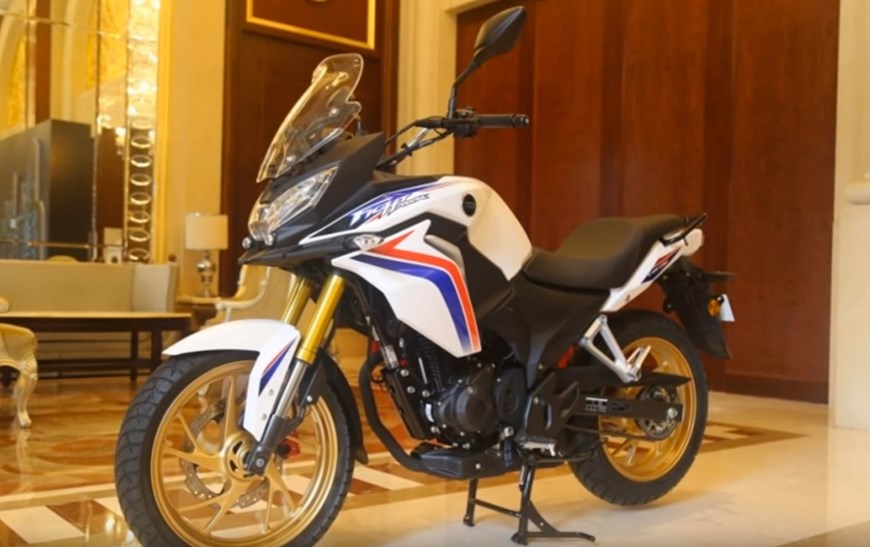 Honda CBF190X unveiled in China