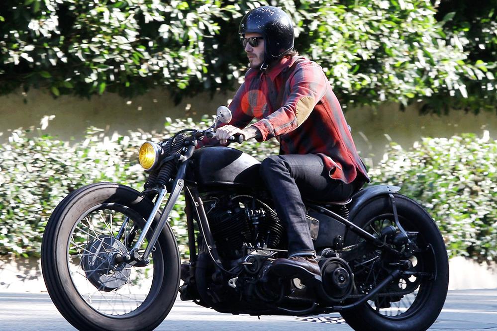 Famous faces and their motorbikes