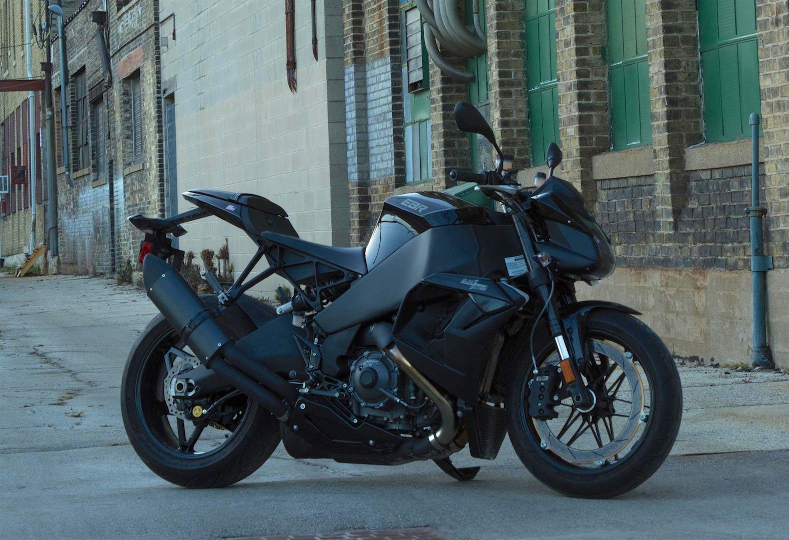 EBR Motorcycles unveil Black Lightning