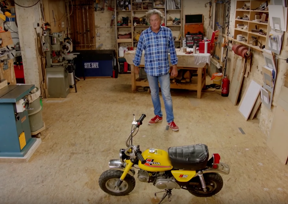 Video: Watch James May build a Honda Z50 Mini Trail