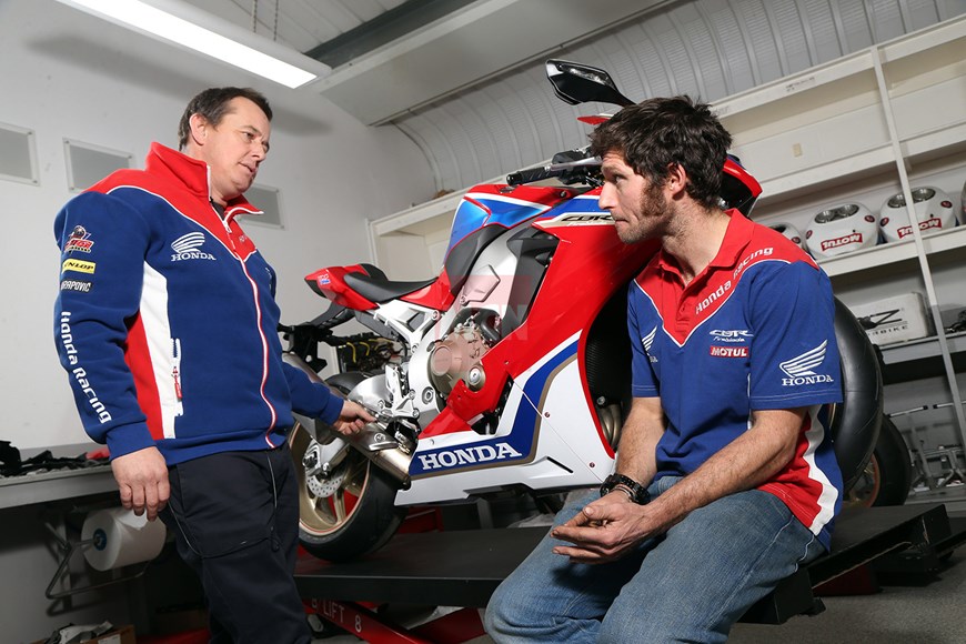 Gallery: Guy Martin signs for Honda Racing