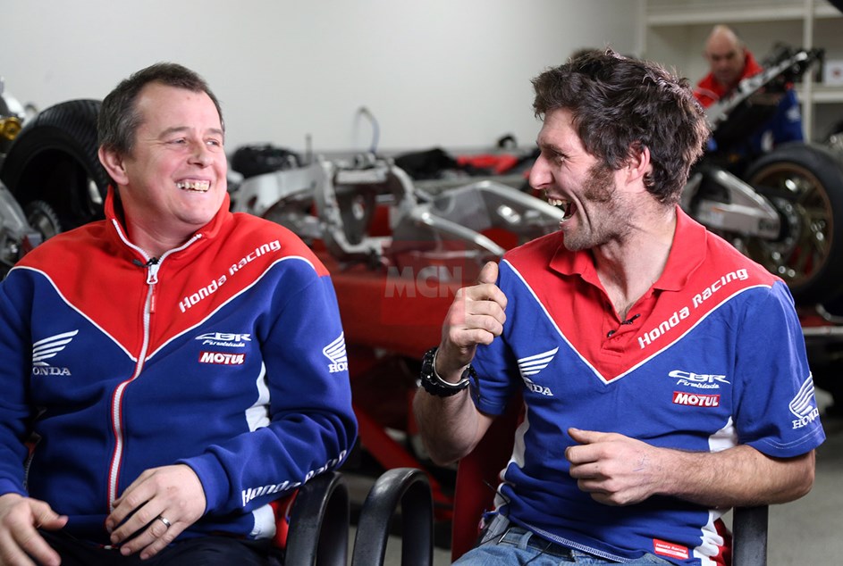 Gallery: Guy Martin signs for Honda Racing | MCN