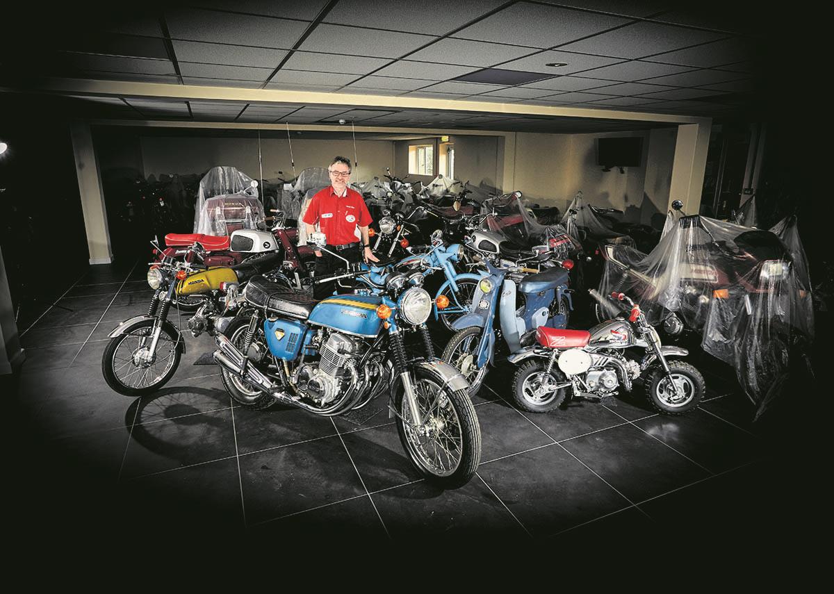 See historic Hondas at the Carole Nash MCN London Motorcycle Show