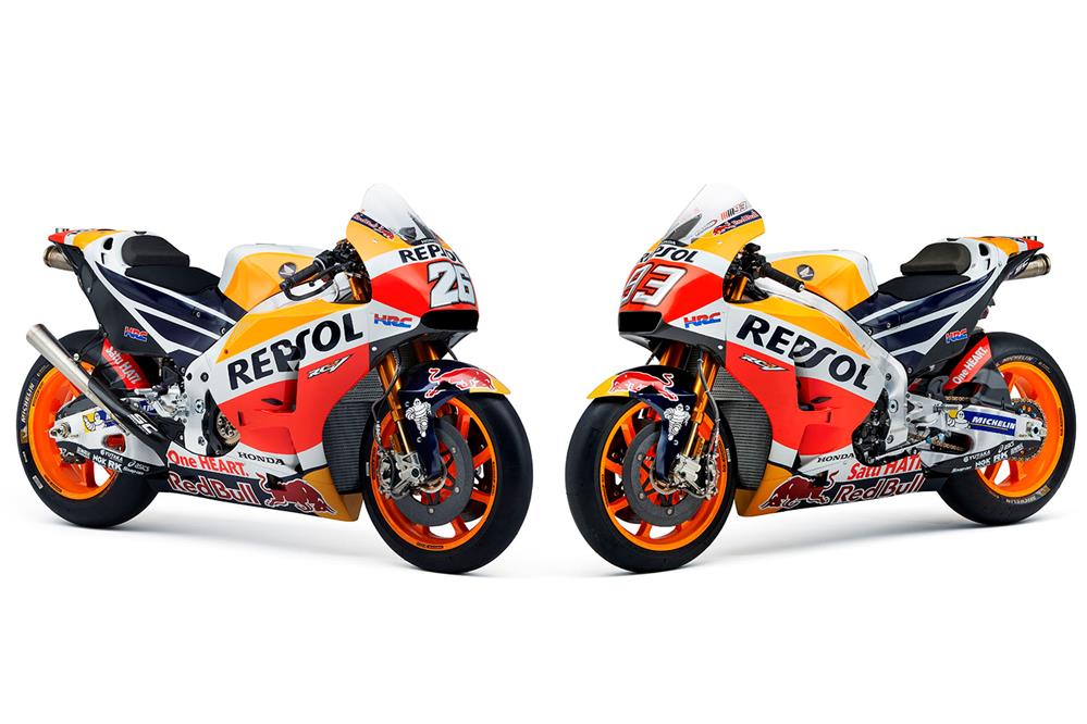 Gallery: A closer look at the 2017 Repsol Hondas