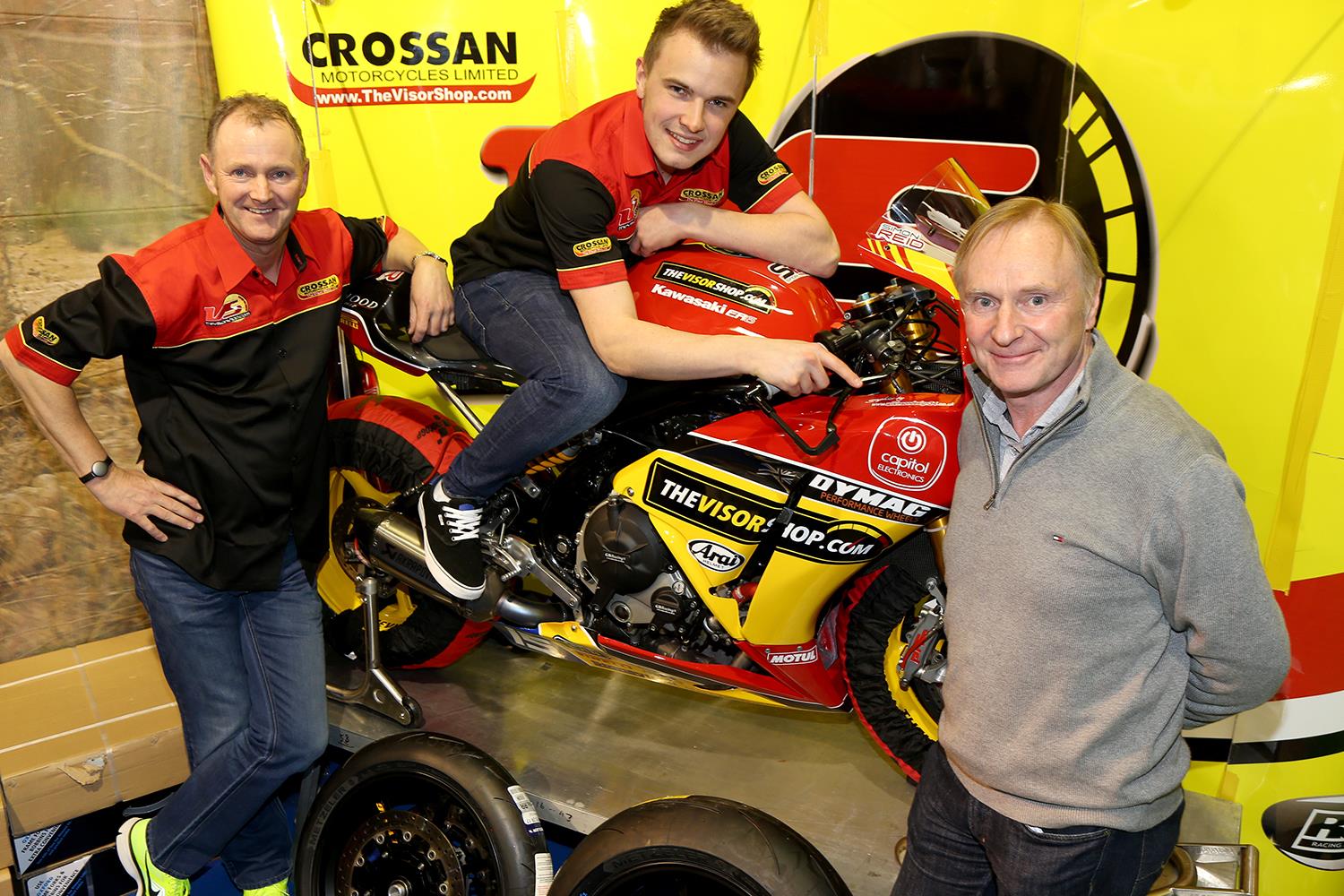 Son of double world champion Brian Reid to make racing debut