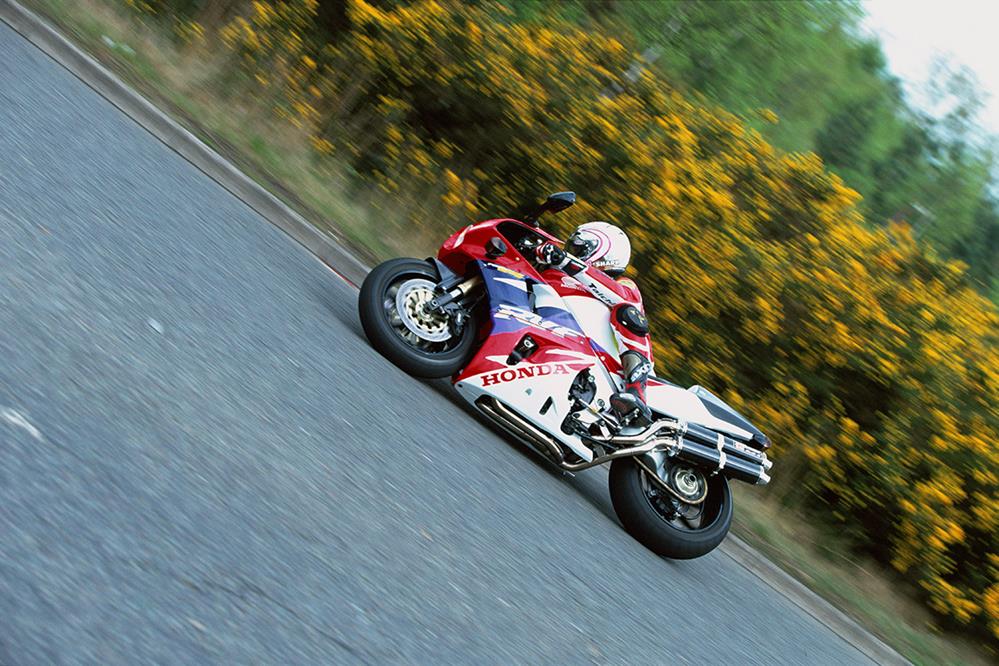 Our first ever ride of the Honda RC45