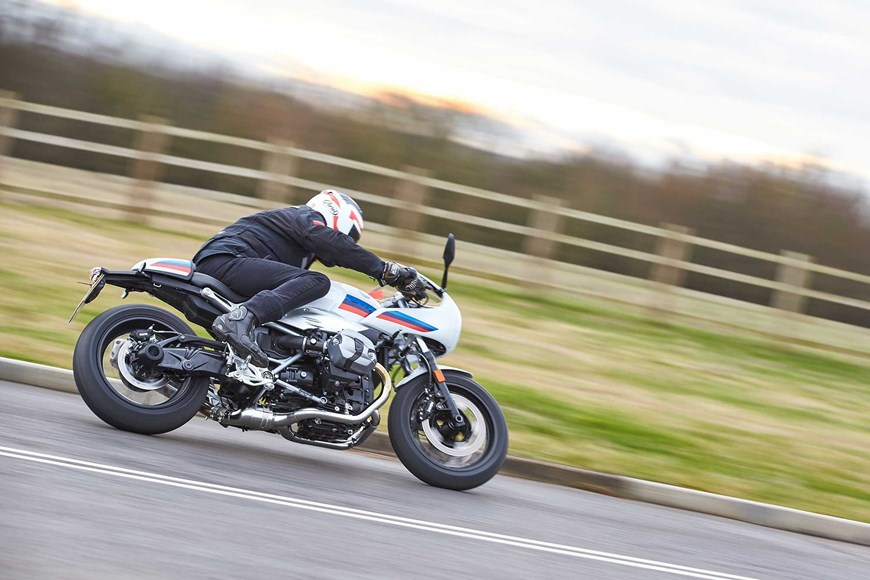 UK exclusive! BMW R NineT Racer first ride
