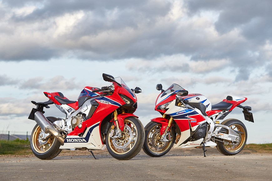 Gallery: Honda Fireblade SP old v new
