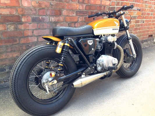 A lower and longer CB350