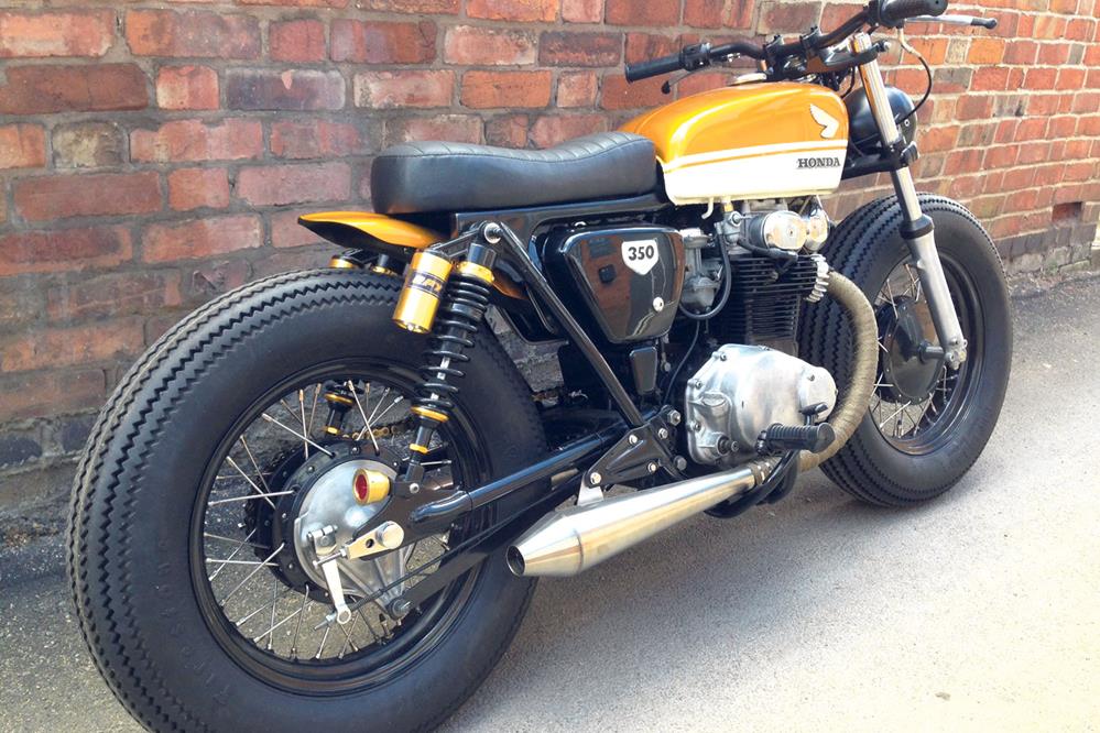 A lower and longer CB350