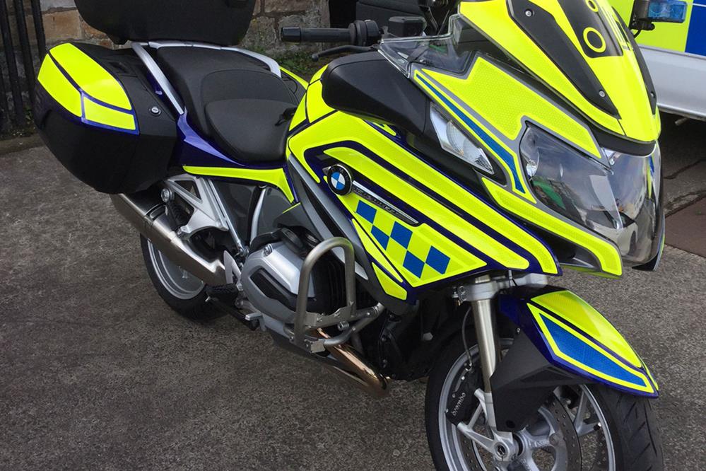 Police Scotland introduce safety camera motorcycle