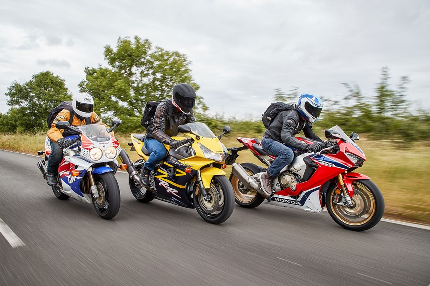 Gallery: A Fireblade from each decade