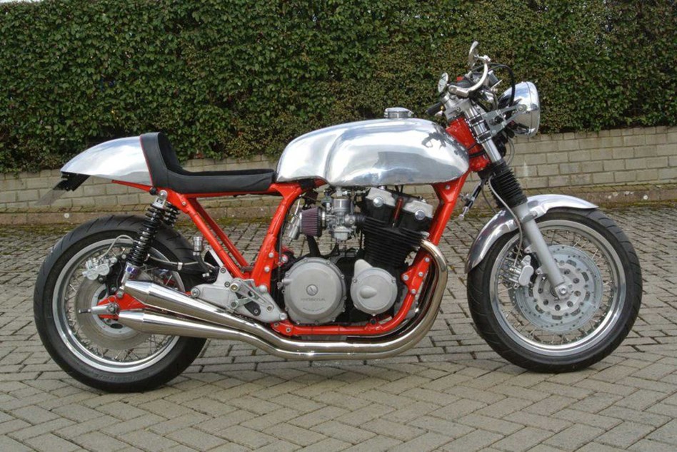 Cafe racers on show at Brackley