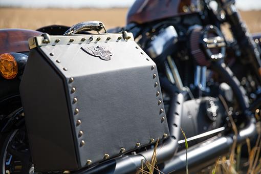 This steampunk Harley-Davidson stands out from the rest