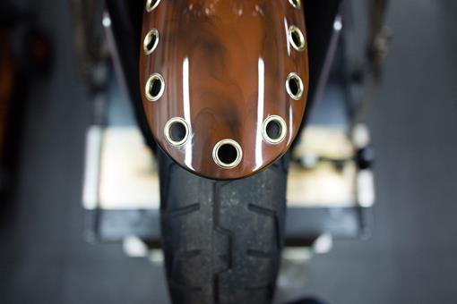 This steampunk Harley-Davidson stands out from the rest