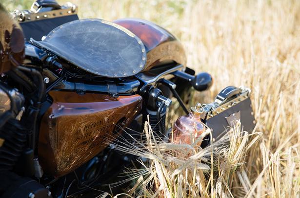 This steampunk Harley-Davidson stands out from the rest