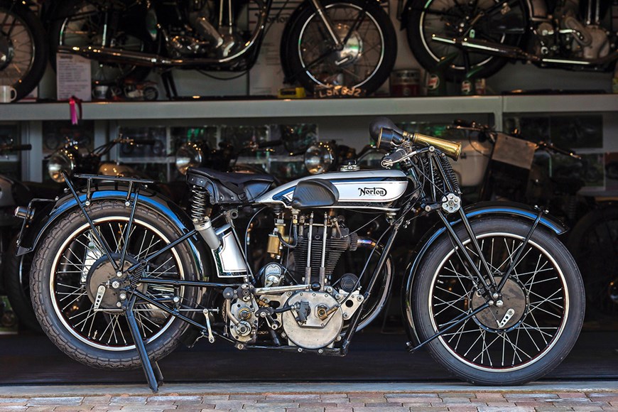 Rare Norton collection at Classic Bike Live 2017