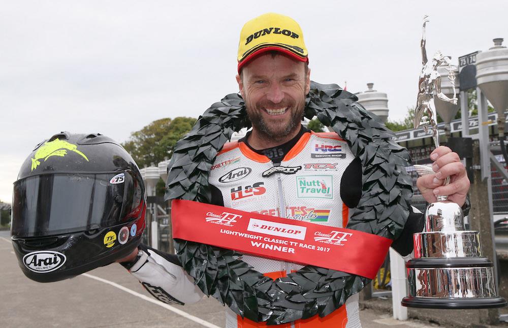 Classic TT: Anstey shatters records on way to lightweight win