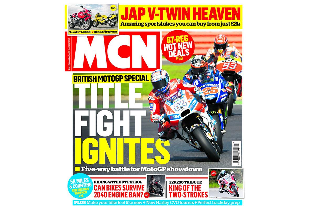 In this week's issue: MotoGP title fight hots up