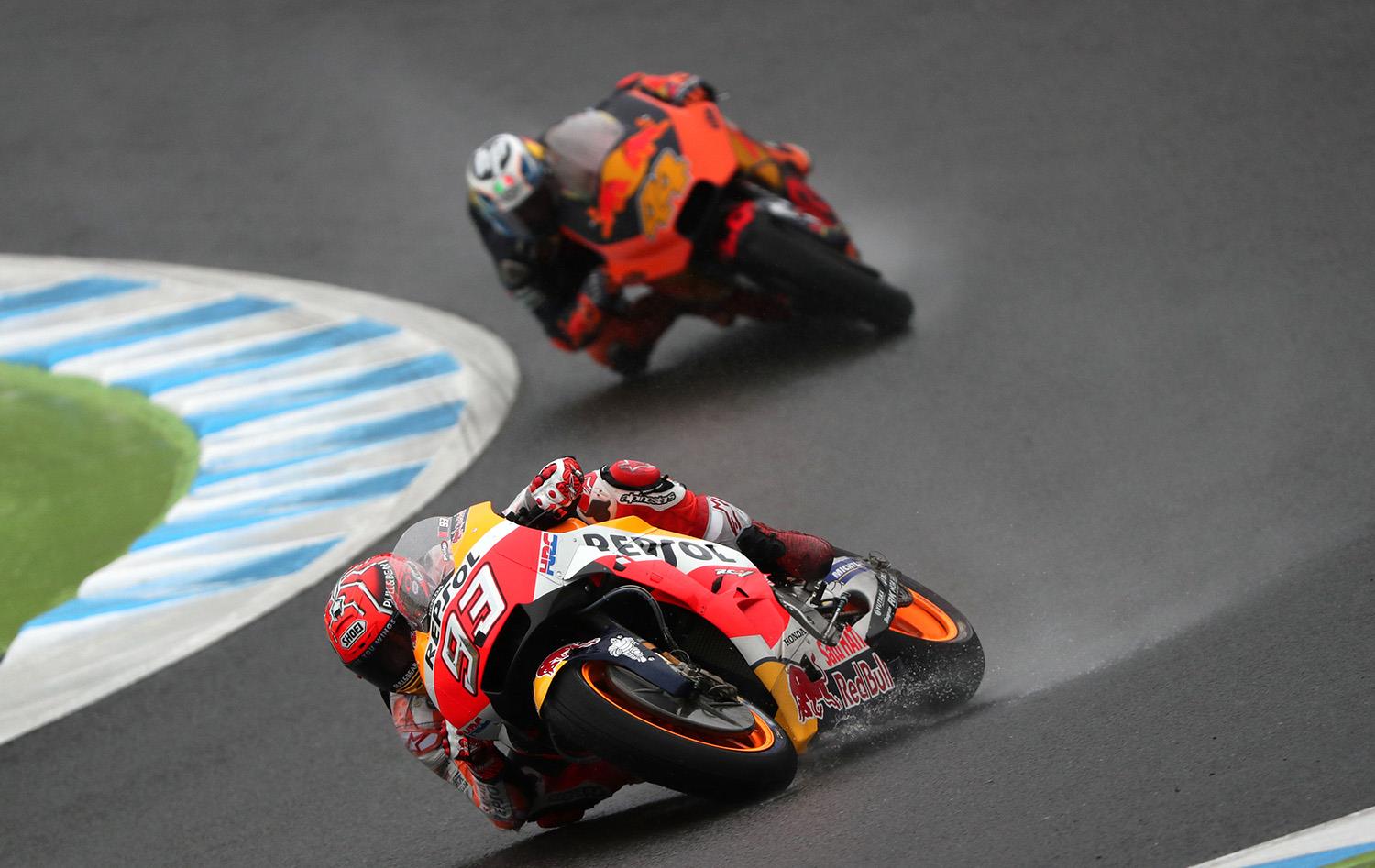 MotoGP: Marquez shrugs off Friday highside