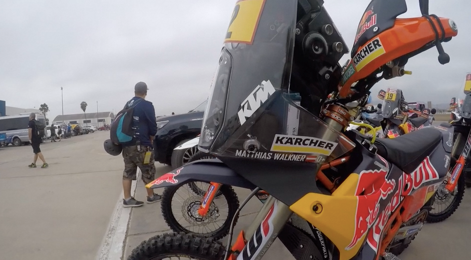 Dakar 2018: New KTM factory rally bike walkaround