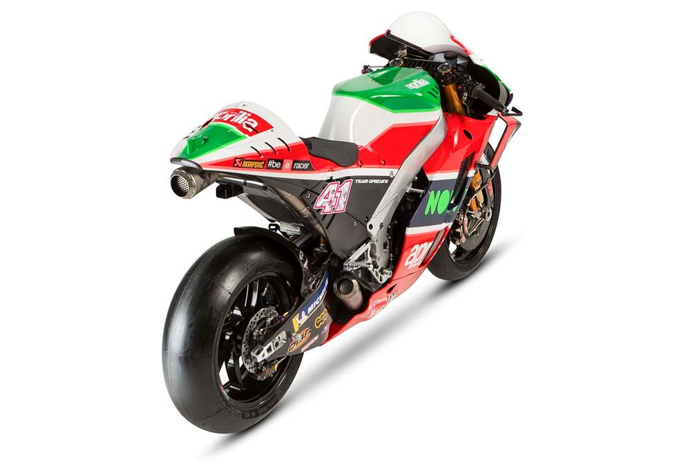 MotoGP: Aprilia debut 2018 machine