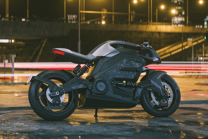 'MotoE level performance': UK brand Arc deliver first Vector to movie ...