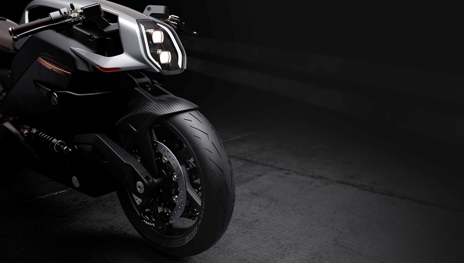 'MotoE level performance': UK brand Arc deliver first Vector to movie ...