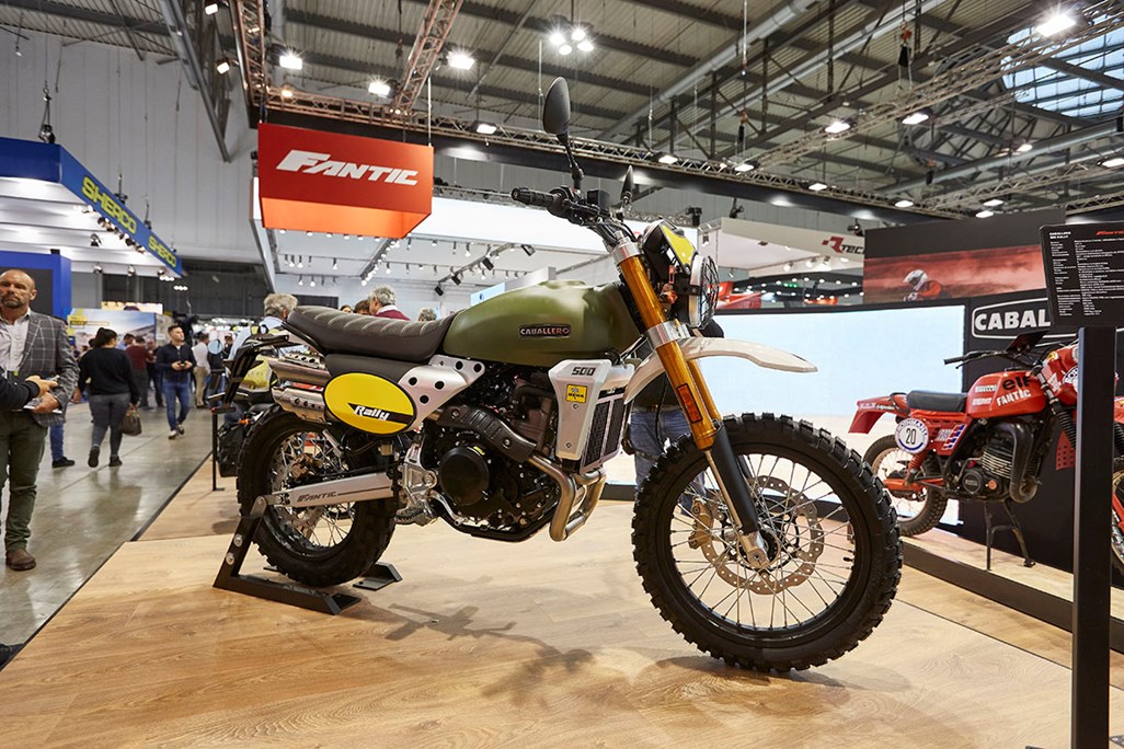 Fantic unveil hardcore Rally Caballero and electric version