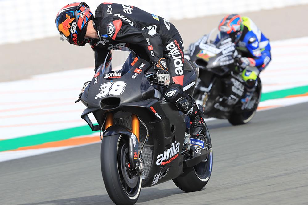 Gallery: MotoGP riders in new colours at Valencia test