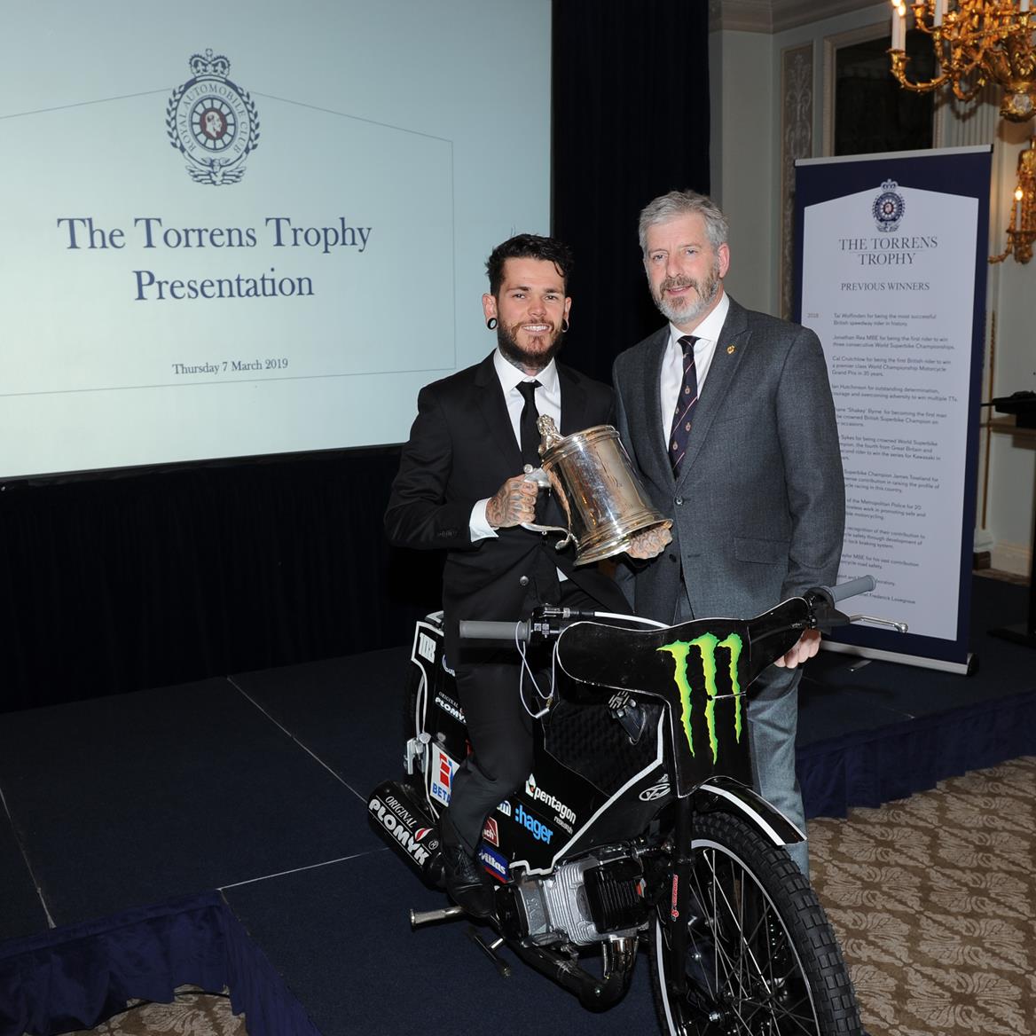 Speedway: Tai Woffinden awarded Torrens Trophy