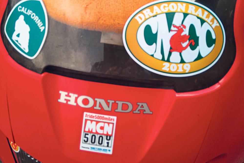 #ride5000miles members brave the elements at the 58th Dragon Rally