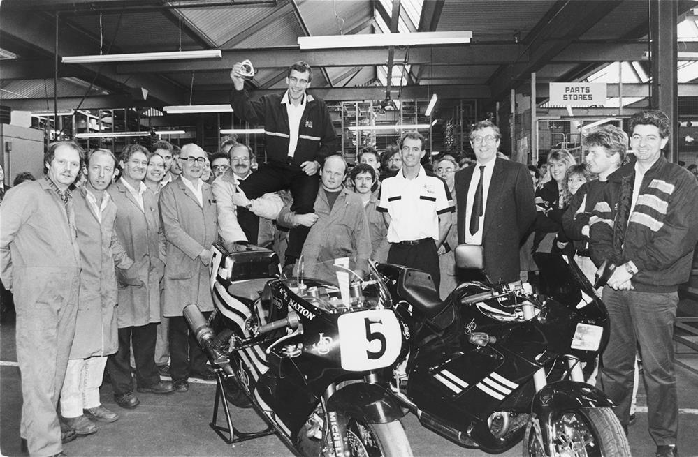 The story of JPS Norton rotary race bikes