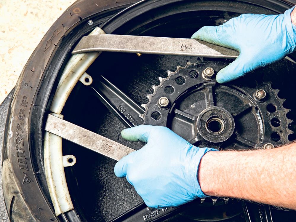How to change motorcycle tyres at home | It's wheely easy