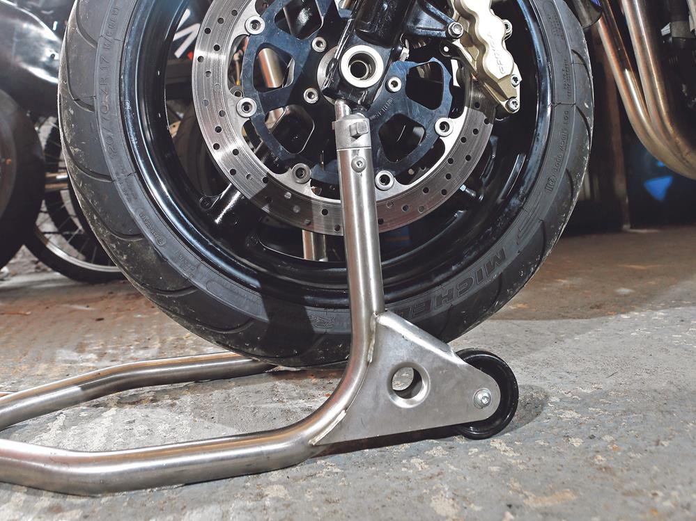 How to change motorcycle tyres at home | It's wheely easy