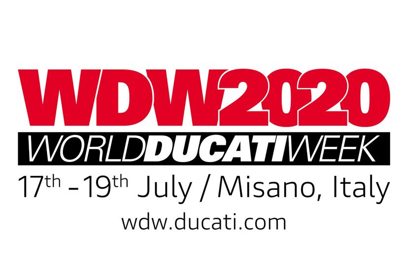Dates announced for World Ducati Week 2020