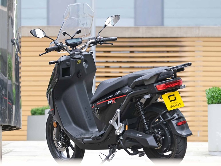 Super Soco reveal new electric CPx maxi scooter
