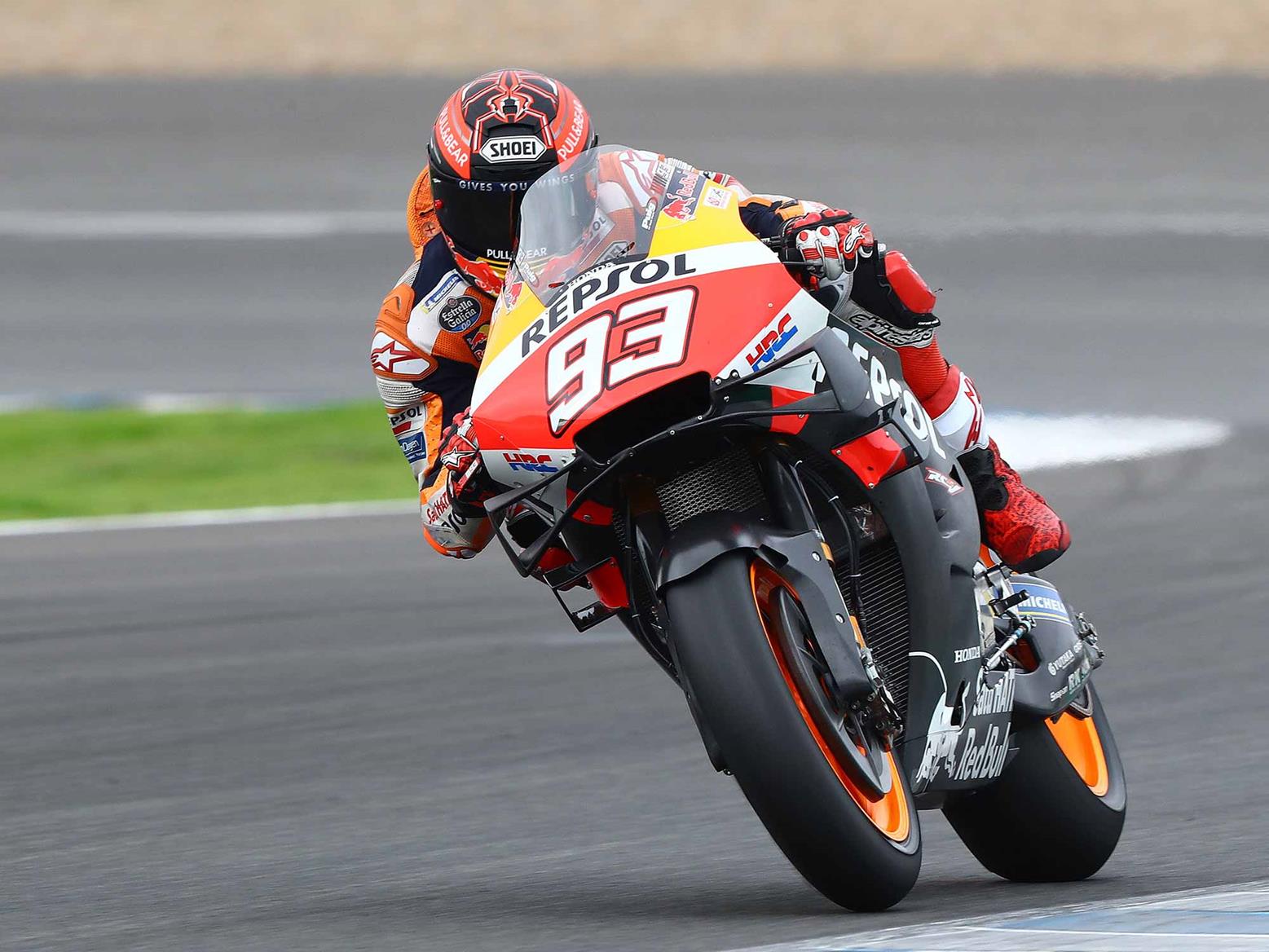 MotoGP Jerez Test: Marc Marquez tops final day after rain hits