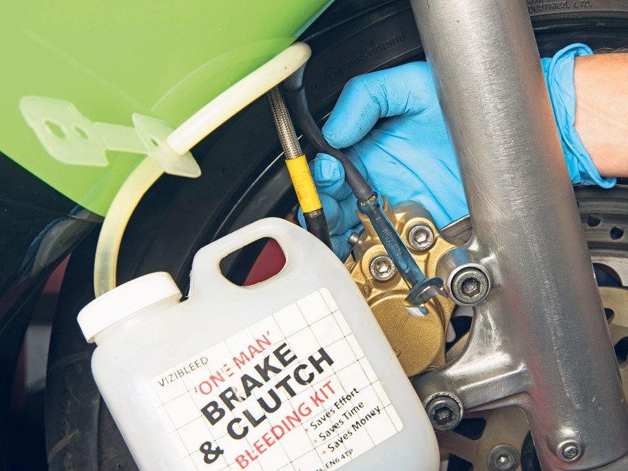 Braking bad? How to change your motorbike's brake fluid