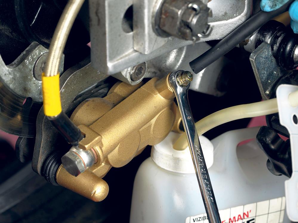 Braking bad? How to change your motorbike's brake fluid