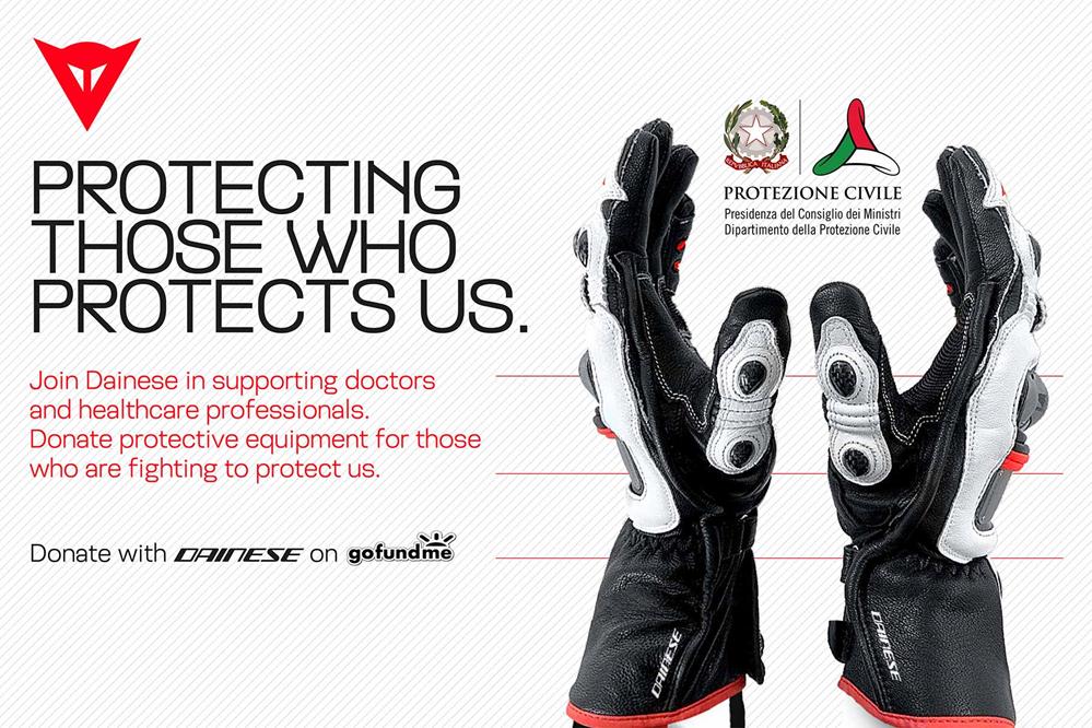 Dainese set-up GoFundMe to provide medical equipment for Italian ...