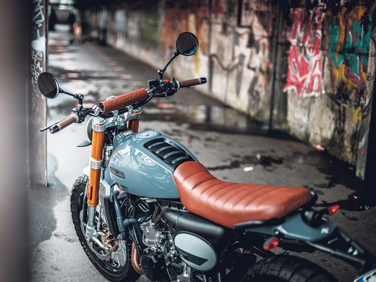 Fantic Caballero Scrambler gets funky, urban makeover for Deluxe edition