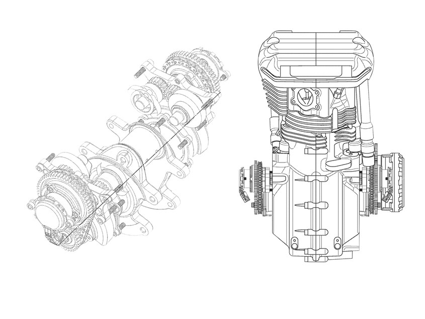 Push comes to shove: Harley-Davidson patent reveals VVT pushrod engine