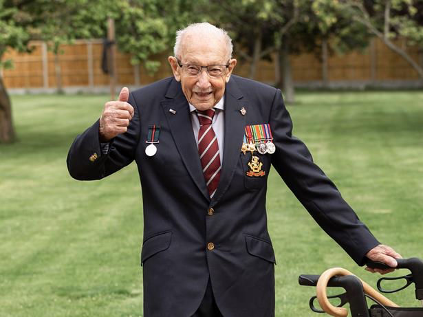 Captain Sir Tom Moore, 1920 – 2021