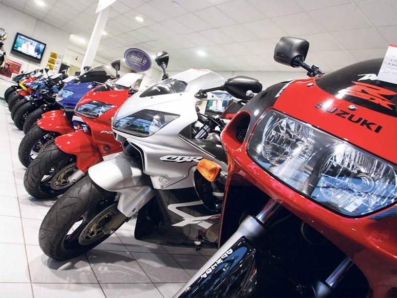 Motorcycle dealers paying top prices and £500 incentives as used stock ...