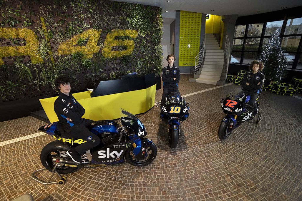 MotoGP: Luca Marini unveils first-ever SKY Racing Team VR46 MotoGP bike