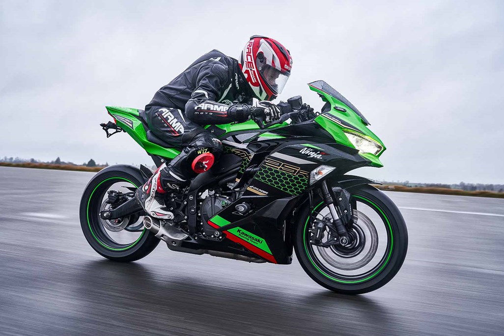 A total screamer: Kawasaki’s Ninja ZX-25R ridden in exclusive UK test