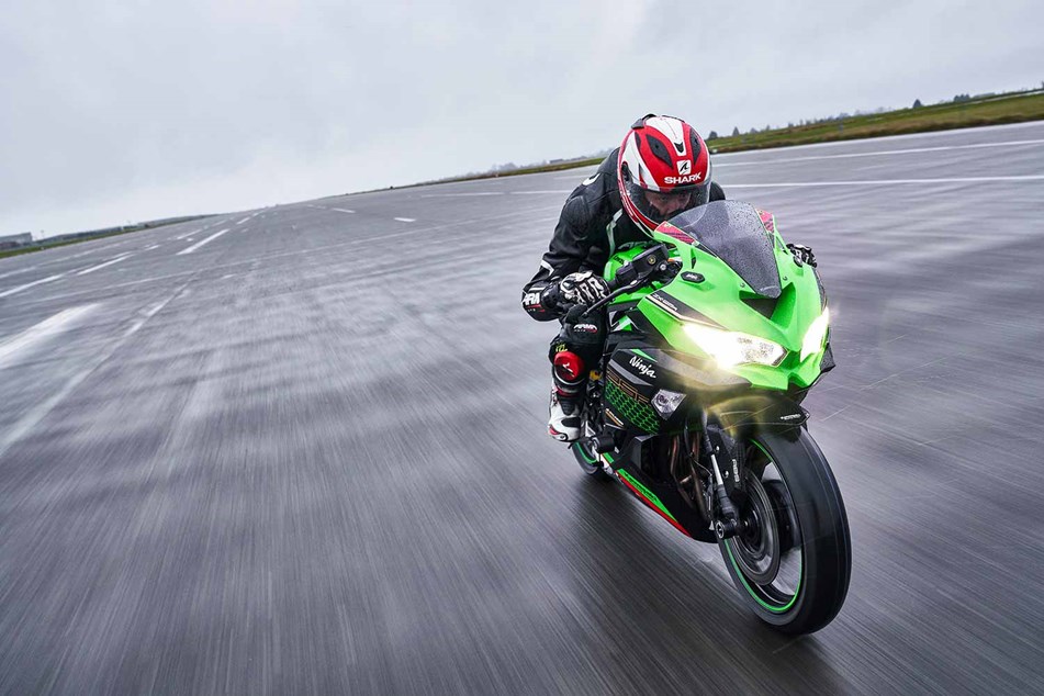 A total screamer: Kawasaki’s Ninja ZX-25R ridden in exclusive UK test
