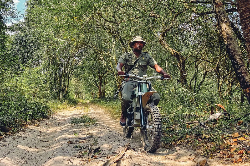 Cake Kalk AP electric bikes enter service with anti-poaching effort